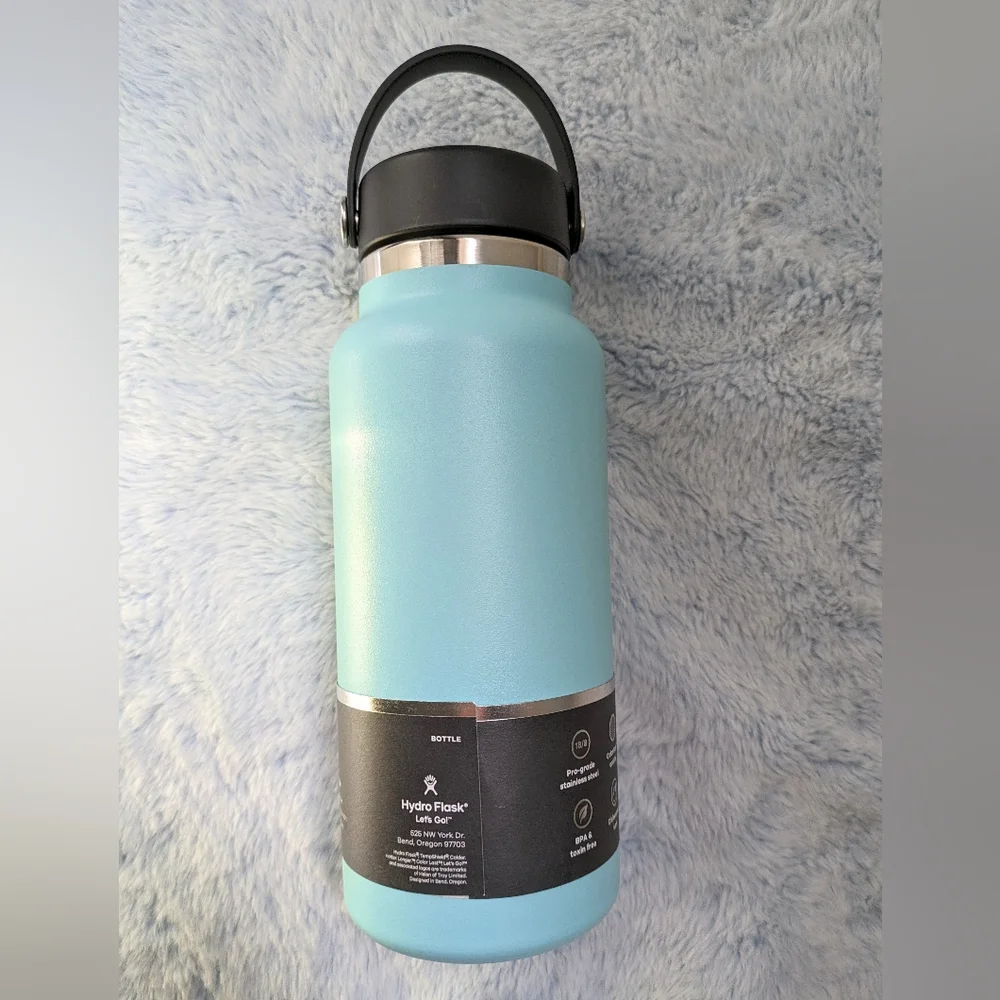 Hydro Flask | Dining | Nwt Hydroflask Widemouth 32oz Water Bottle ...